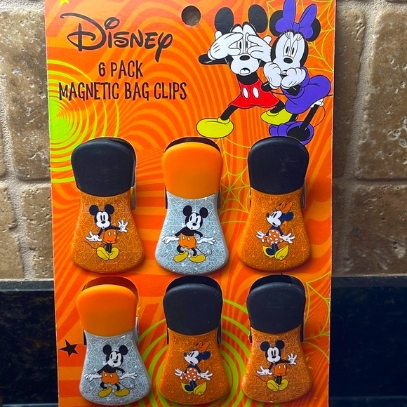 Disney | Kitchen | Disneymickeyminnie Mouse Halloween Magnetic Bag ...